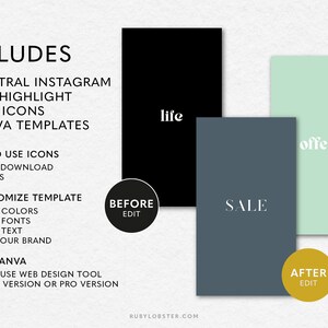 24 Neutral Instagram Highlight Covers Highlight Icons - Etsy
