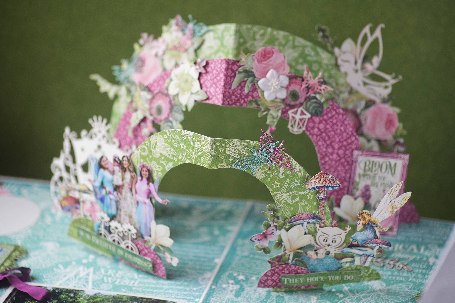 Personalised Custom Pop up Book 12x12 Big Scrapbook Album | Etsy