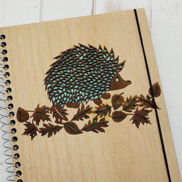 Hedgehog Journal - Etsy