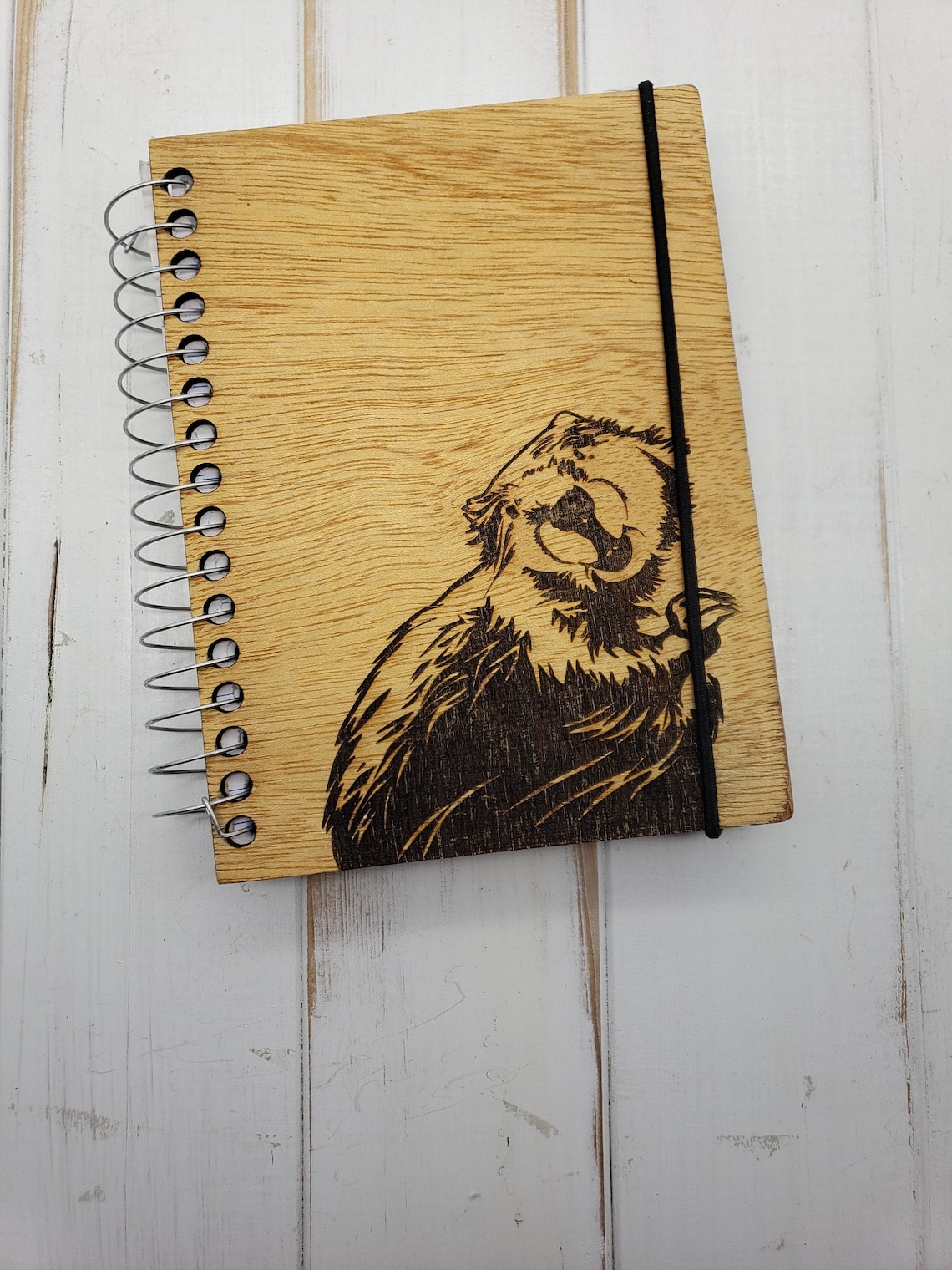 Beaver Pocket Journal Can Be Made Left Handed | Etsy