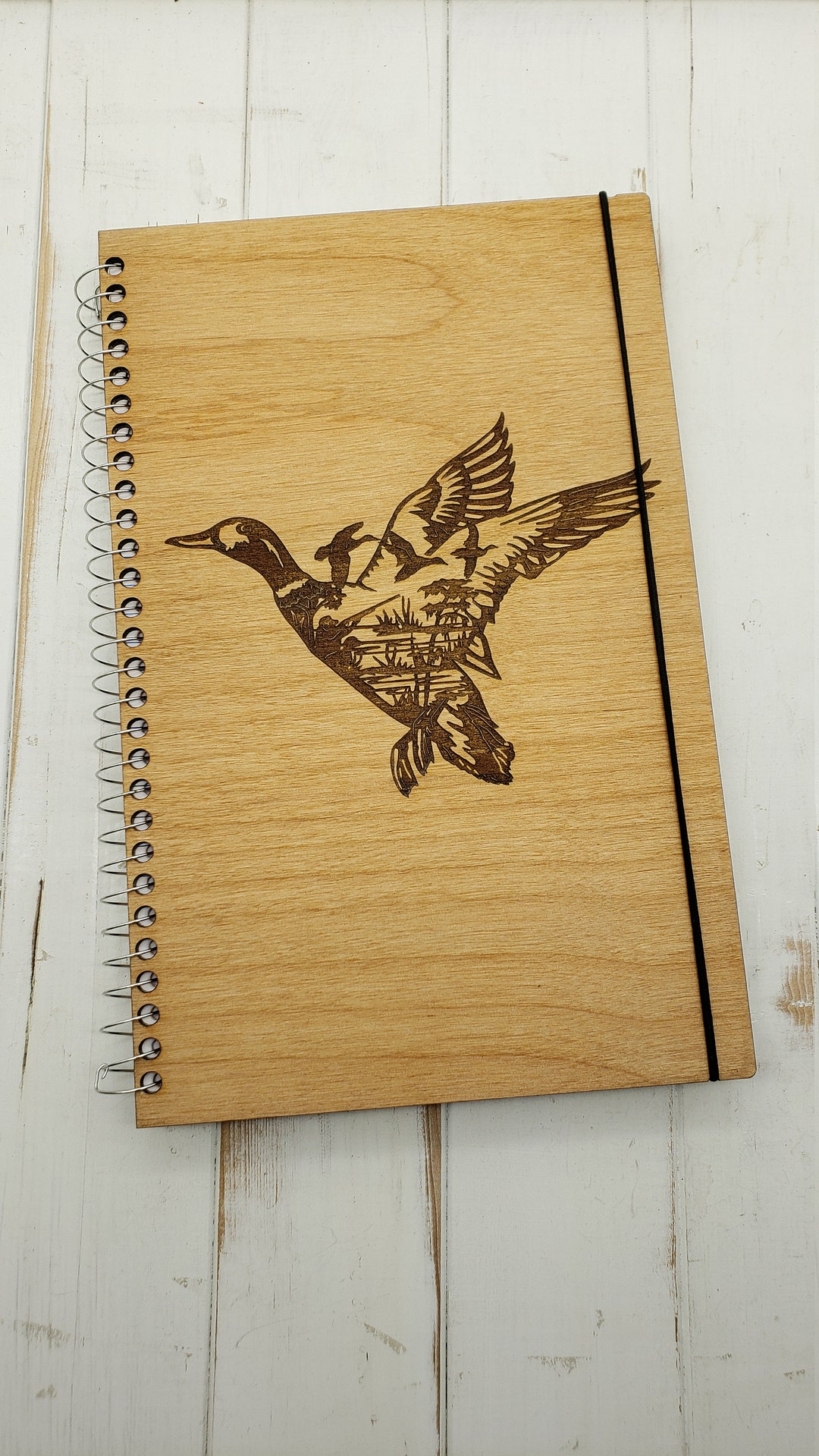 Duck Hunting Scene Lined Journal 6"x9"- Can Be Made Left Handed - Etsy