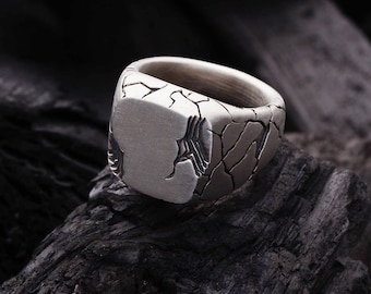 Nature Ring Men - Etsy