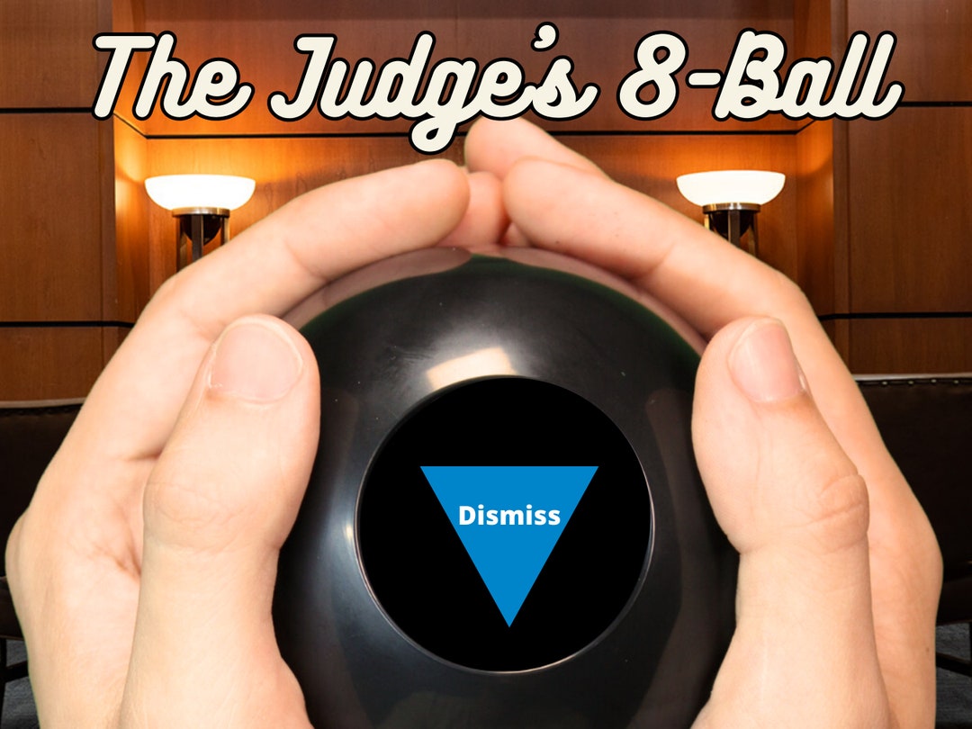 The Judge's Wisdom Magic 8-ball • 20 Enlightening Answers for Judges ...