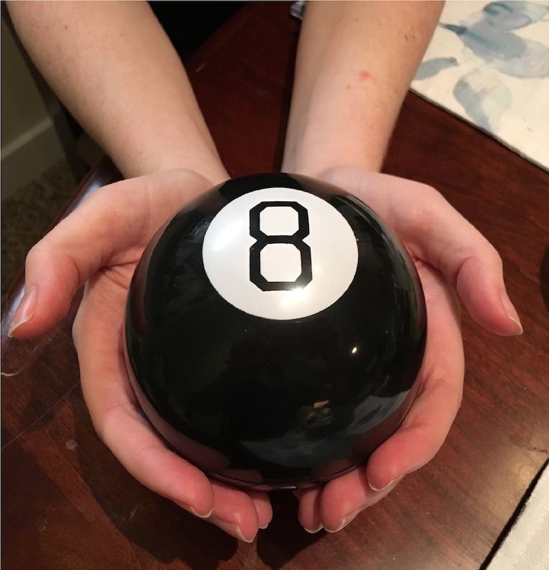 CUSTOM Answers in a Fortune Telling 8 Ball! - Etsy