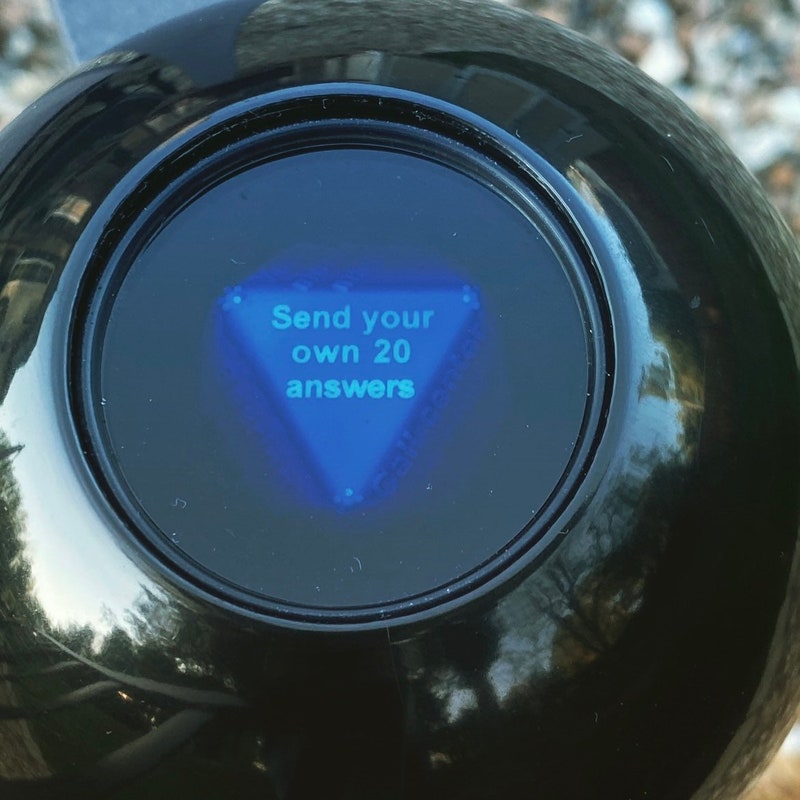 Custom Magic 8 Ball - Etsy