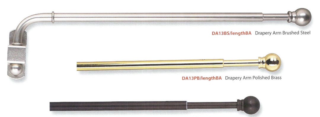 Swinging Door Extendable Drapery Arm - 60-110cm (23 2/3 - 43 1/3in) - Etsy