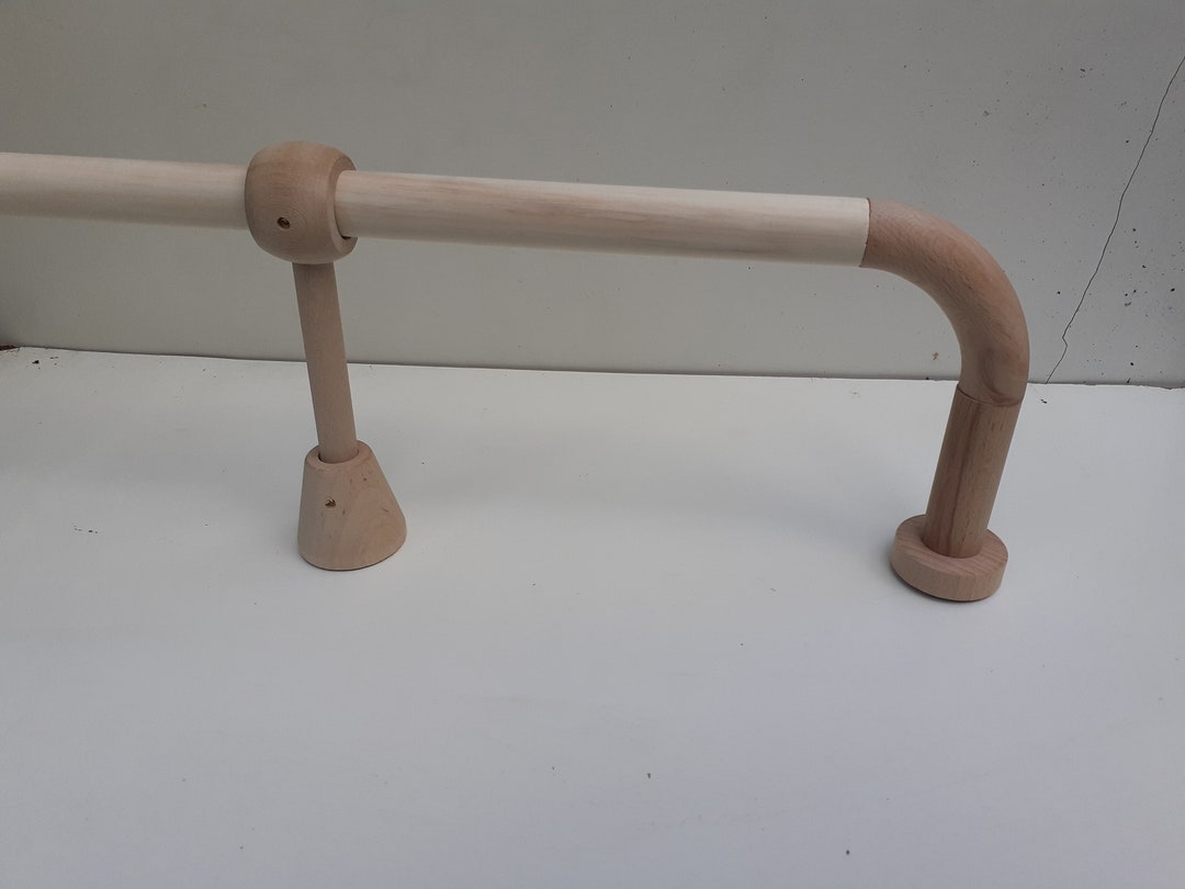 35mm Complete Unfinished BLACKOUT Wood Curtain Pole Set - Etsy