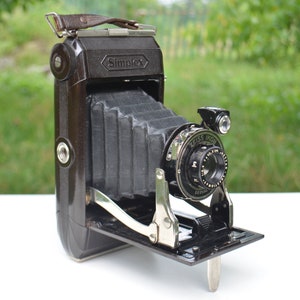 Zeiss Ikon : Simplex 511/2 Bakelite Art Deco Camera Nettar 6.3/10.5cm ...
