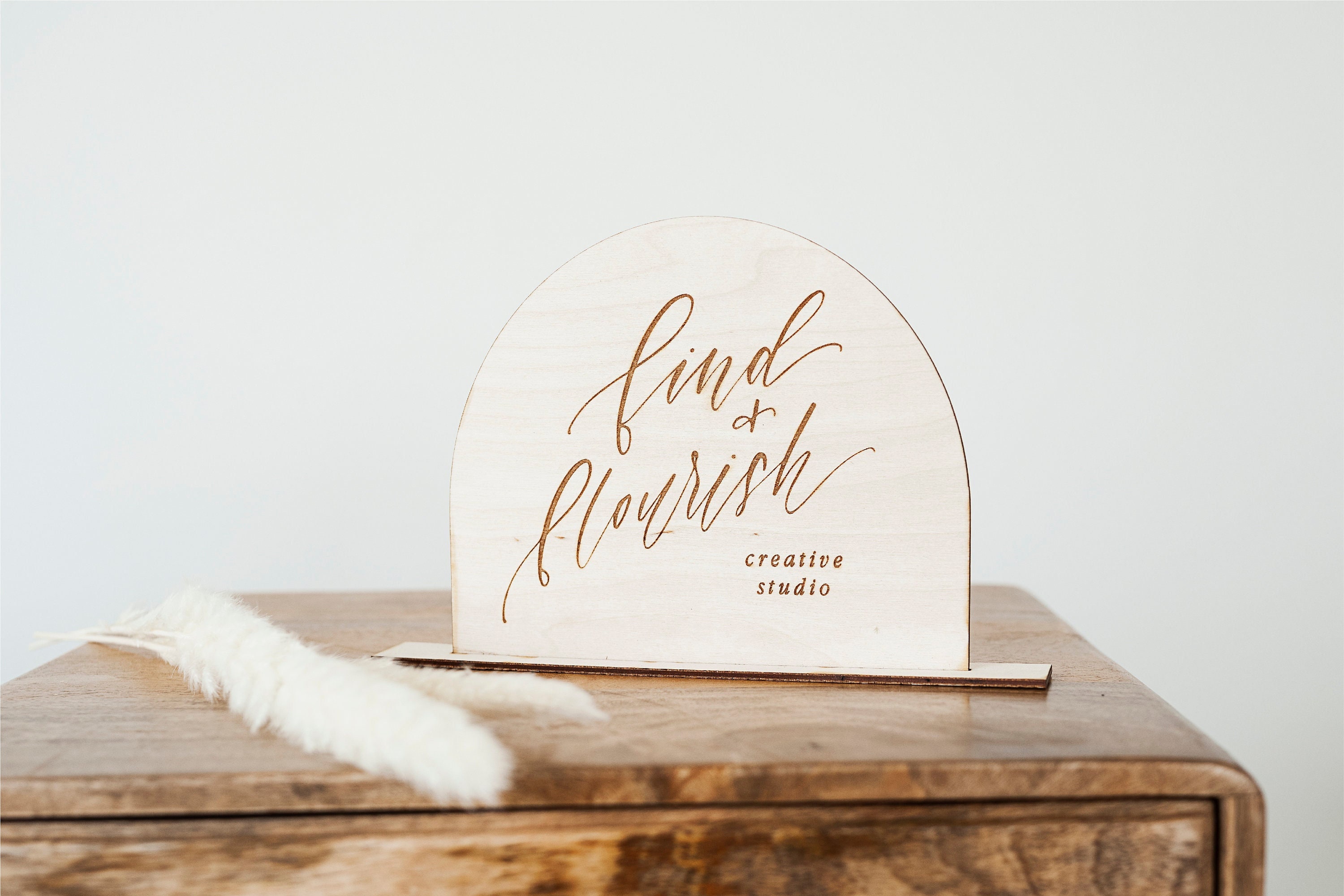 Custom Table Top Logo Sign Small Business Sign Pop up - Etsy