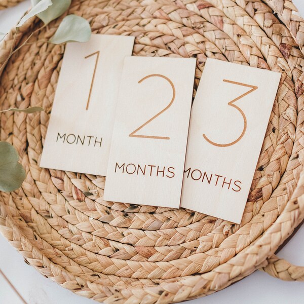 Monthly Photo Prop - Etsy