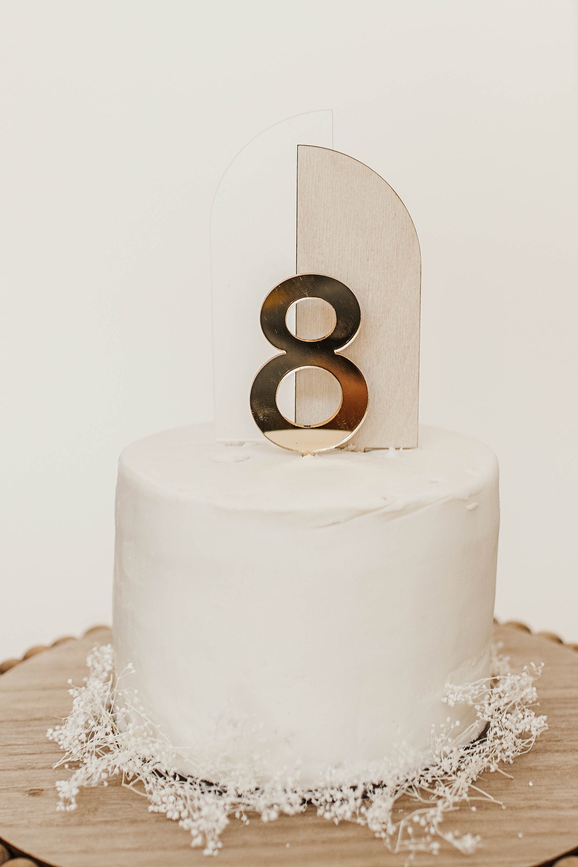 Arch Cake Topper Modern Cake Topper Boho Cake Topper - Etsy