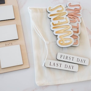 Personalized Back to School Sign With Whiteboard First Day - Etsy