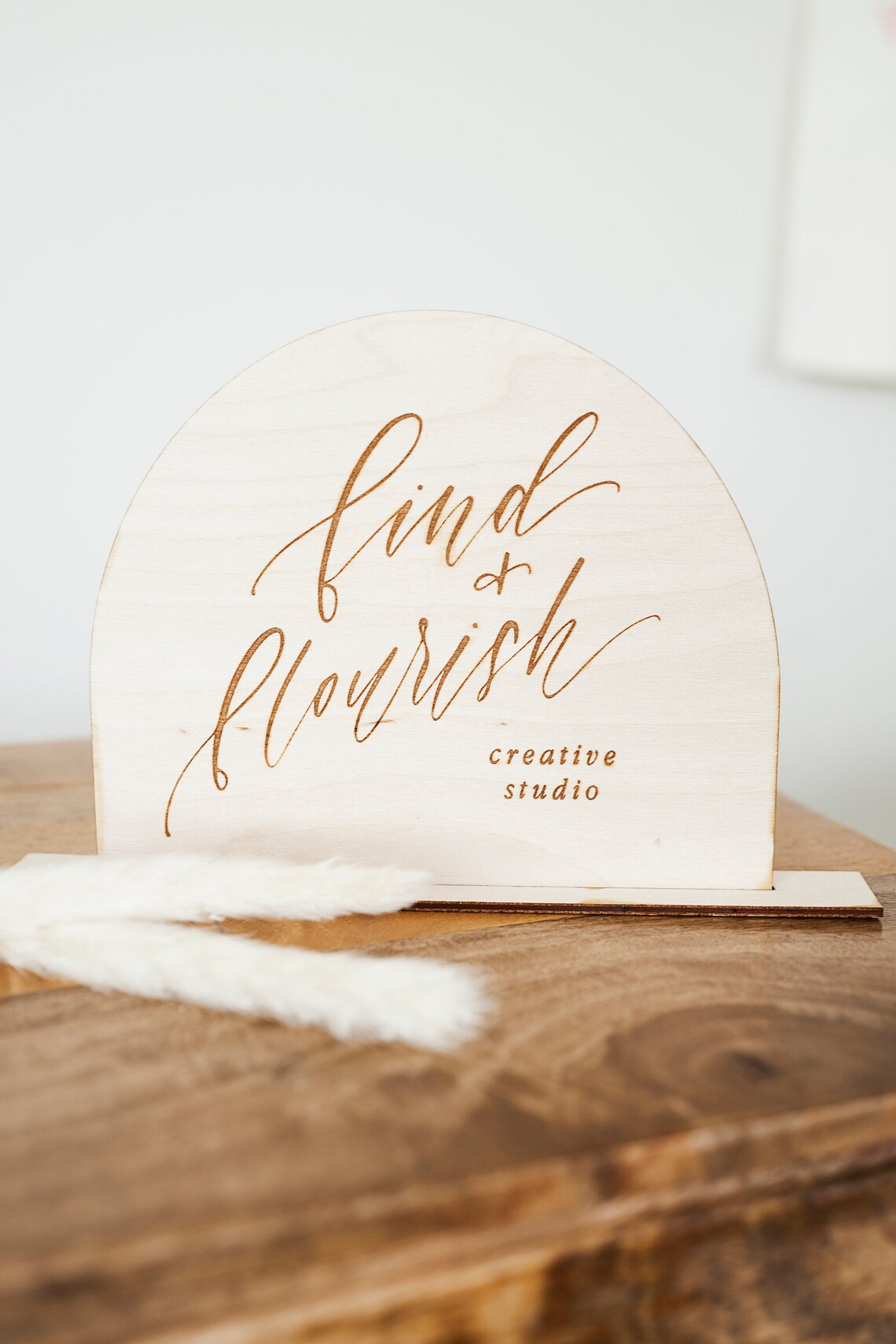 Custom Table Top Logo Sign Small Business Sign Pop up - Etsy