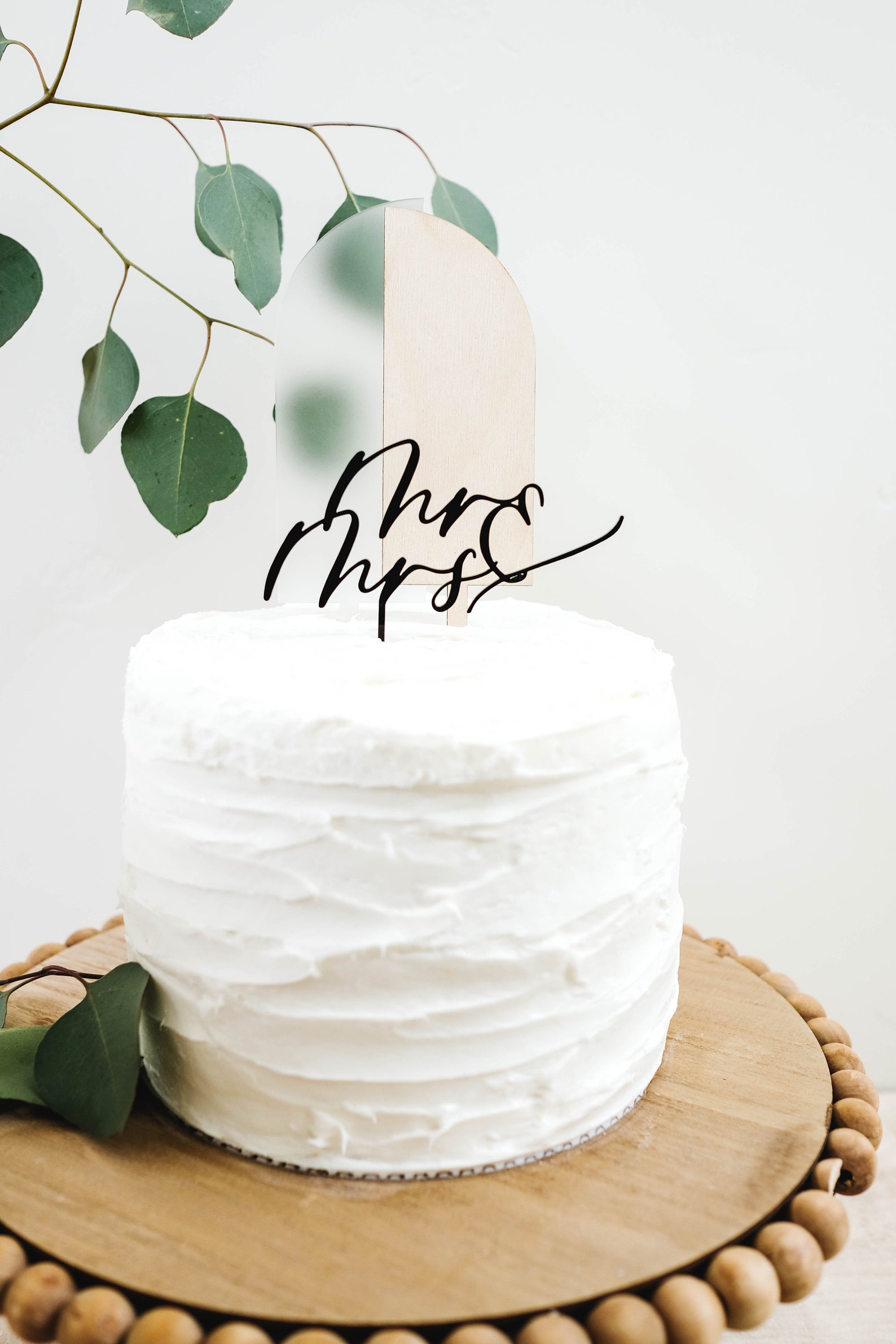 Arch Cake Topper Modern Cake Topper Boho Cake Topper - Etsy