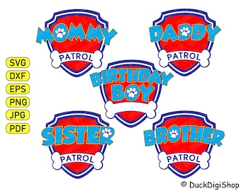 Paw Patrol Brother | Etsy