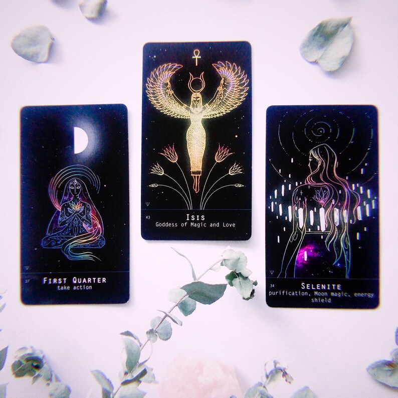 Moonlight Oracle Deck Pre Order Etsy