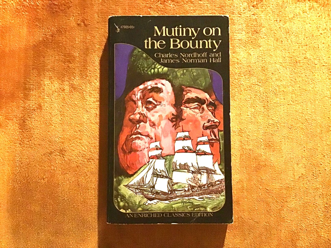 Vintage Book: ‘mutiny on the Bounty’ by Charles Nordhoff and James ...