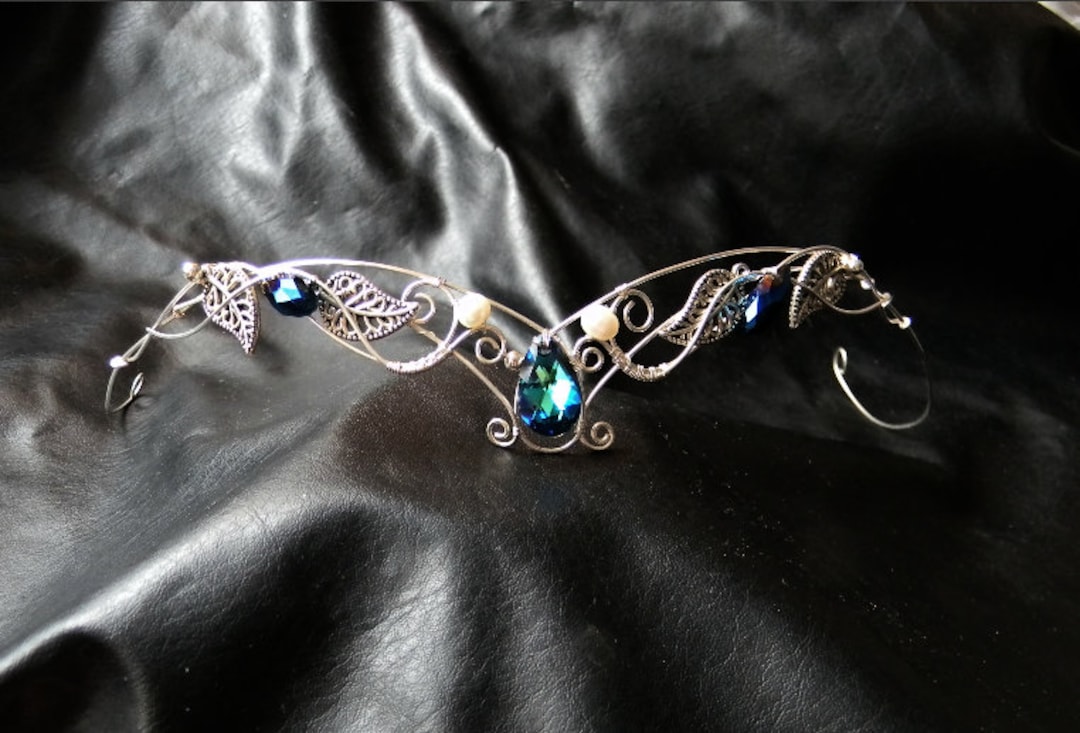 Elf Tiara | Elven Headpiece | Fairy | Crown Elven | Tiara Elven | Crown ...