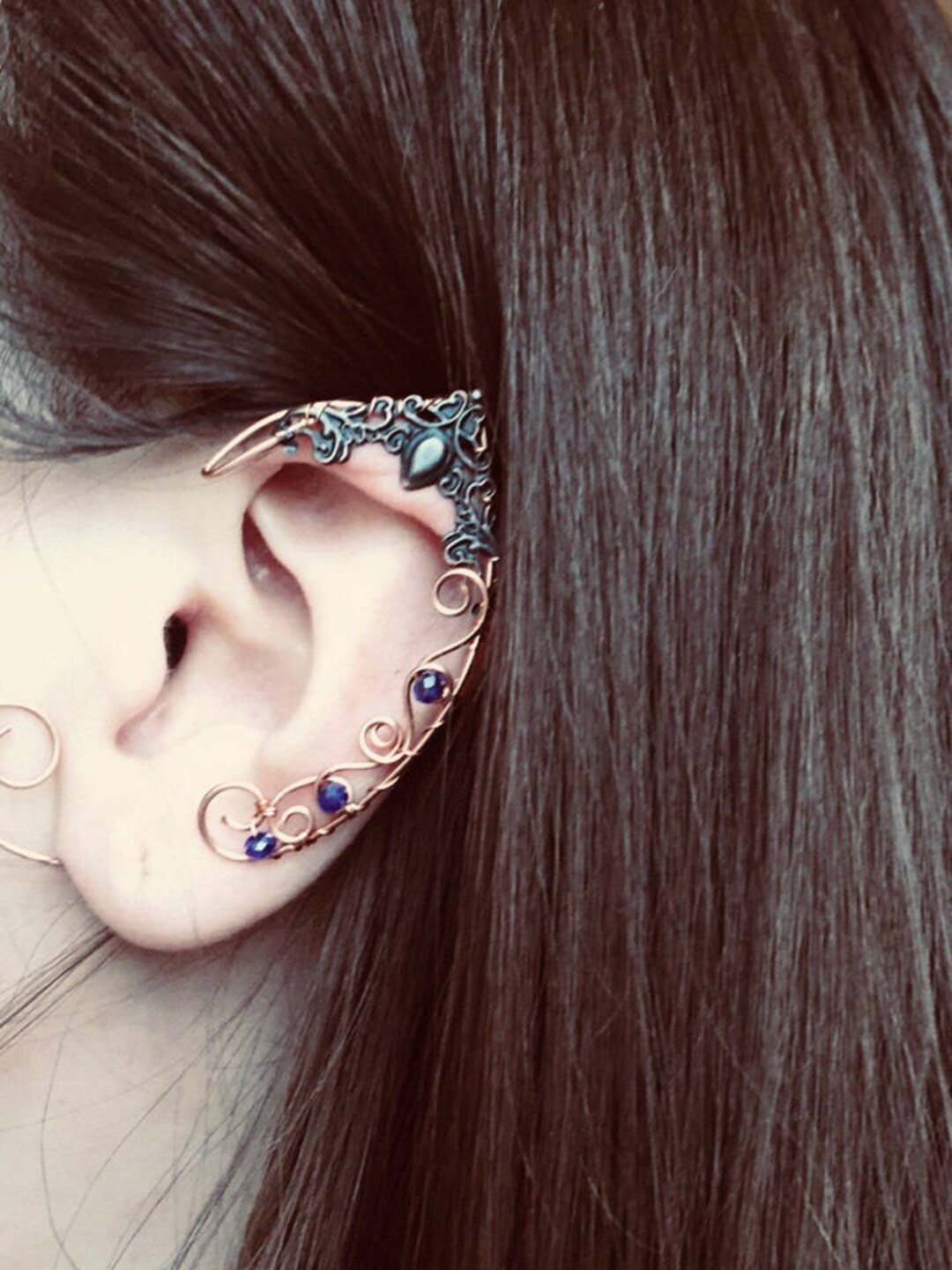 Elf Ears a Pair Earcuffs Elf Ears Cosplay Fantasy Decoration for Ears ...