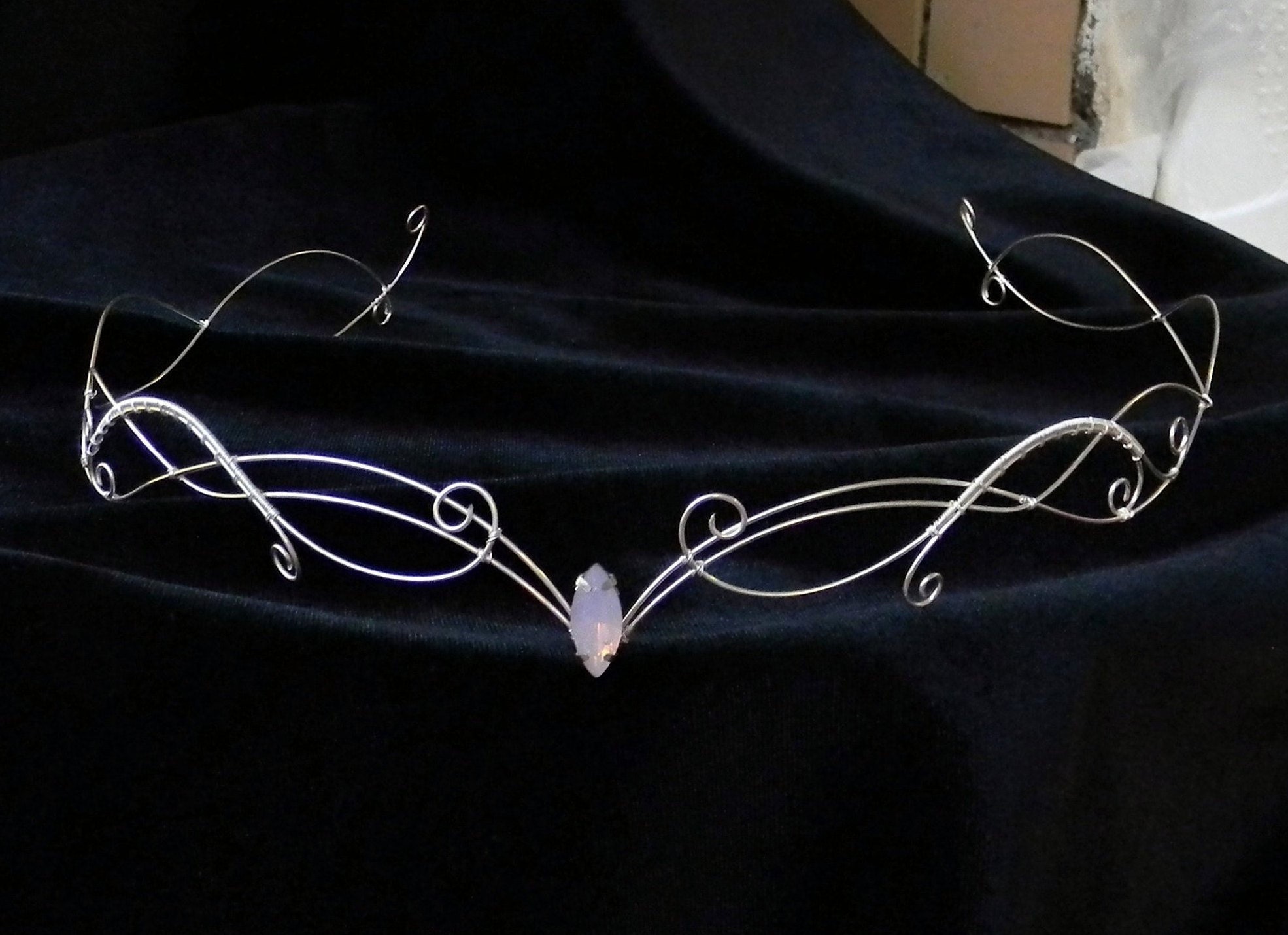 Woodland elf tiara / elven headpiece / fairy/ crown elven/ | Etsy