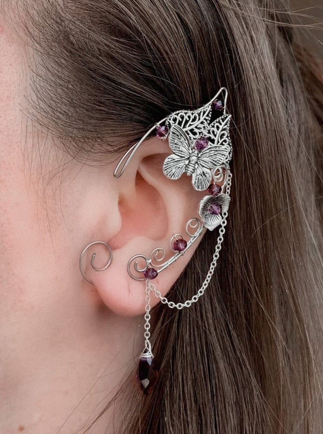 Elf Ears a Pair. Earcuffs, Elf Ears, Cosplay Fantasy, Decoration for ...