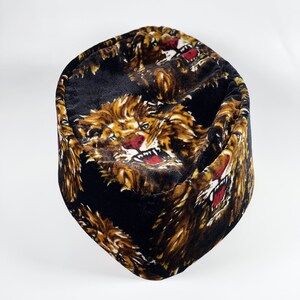 Black Isi Agu African Hat by Oga Faaji African Native Hat Kente Hat ...