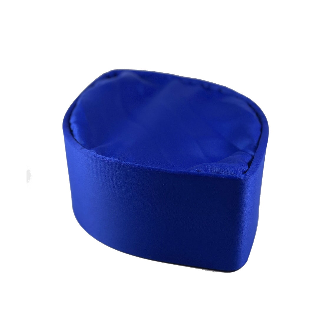 Royal Blue Satin African Hat by Oga Faaji African Native Hat African ...