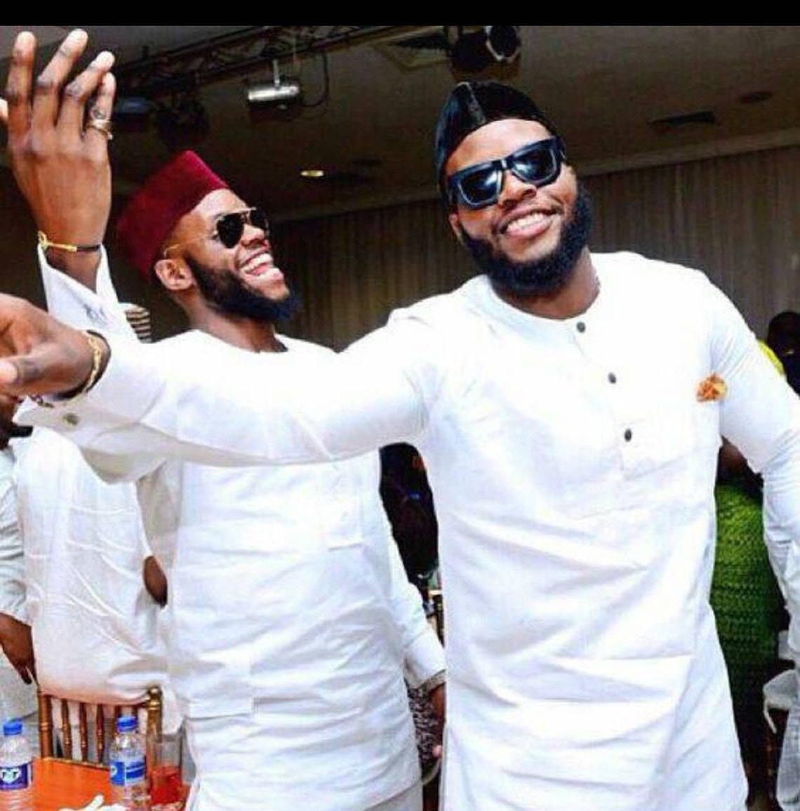 Burgundy Oga Faaji African Native Hat Foldable Velvet Hat | Etsy