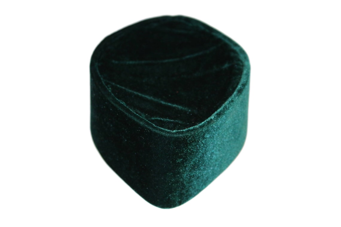 Green Oga Faaji African Native Hat Foldable Velvet Hat | Etsy