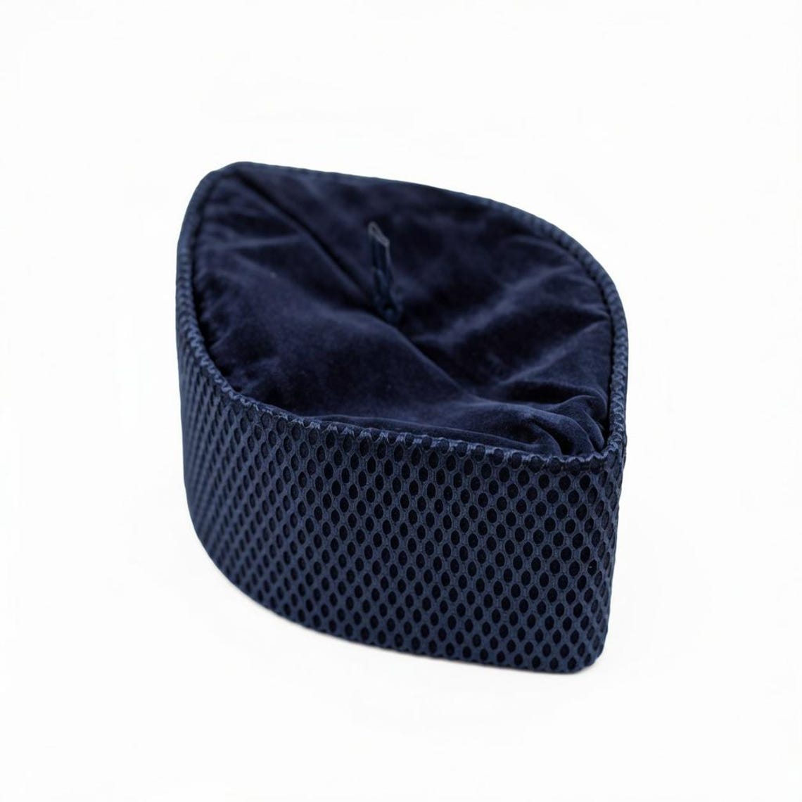 Navy Blue Oga Faaji African Native Hat Foldable Velvet Cap African Kufi ...