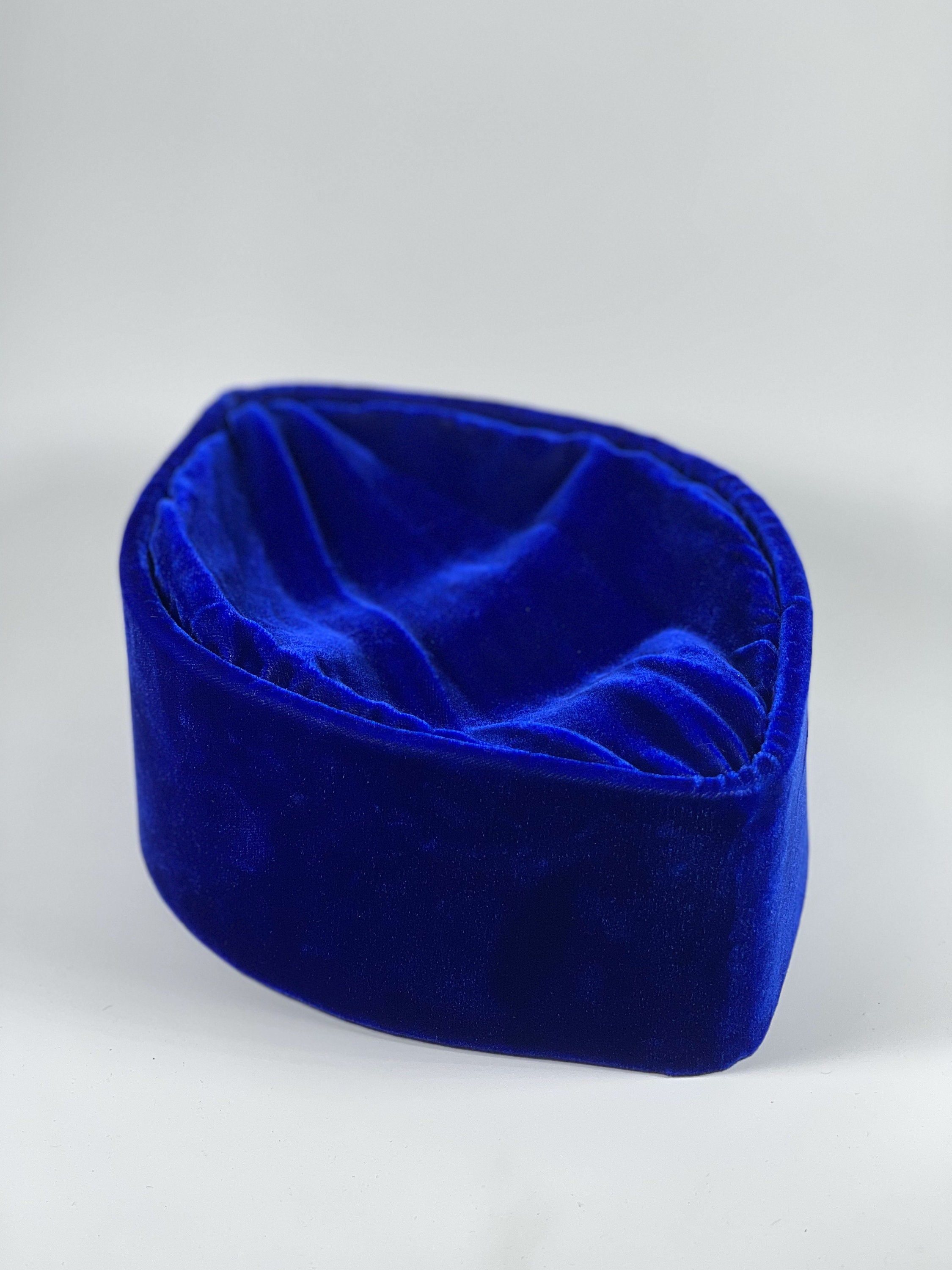 Royal Blue Crown by Oga Faaji African Native Hat African Print | Etsy