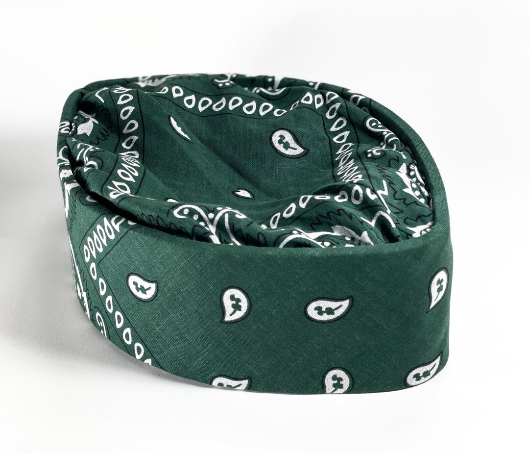 Green Bandana Hat by Oga Faaji African Native Hat limited - Etsy