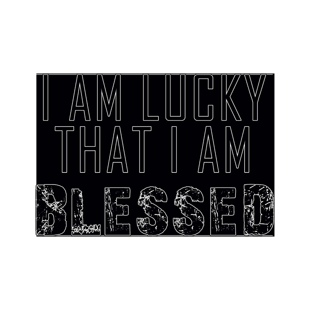 BLESSED Digital Download Digital Print Printable Design Downloadable - Etsy