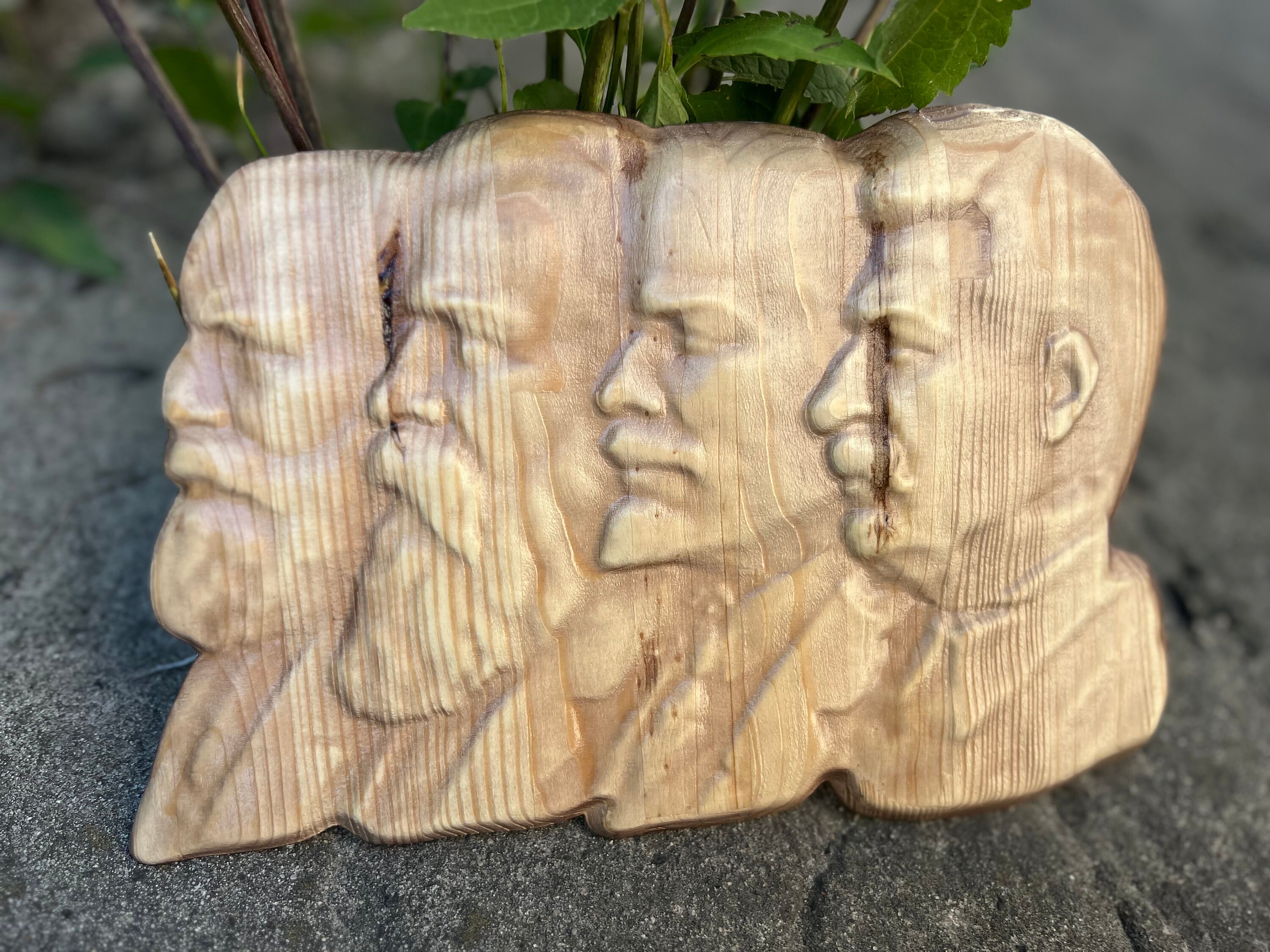 Marx Engels Lenin Stalin Communism Wood Carving Multicolor - Etsy