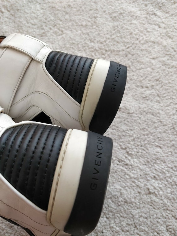 Givenchy Tyson Star White Leather High Top Womens Sne… - Gem