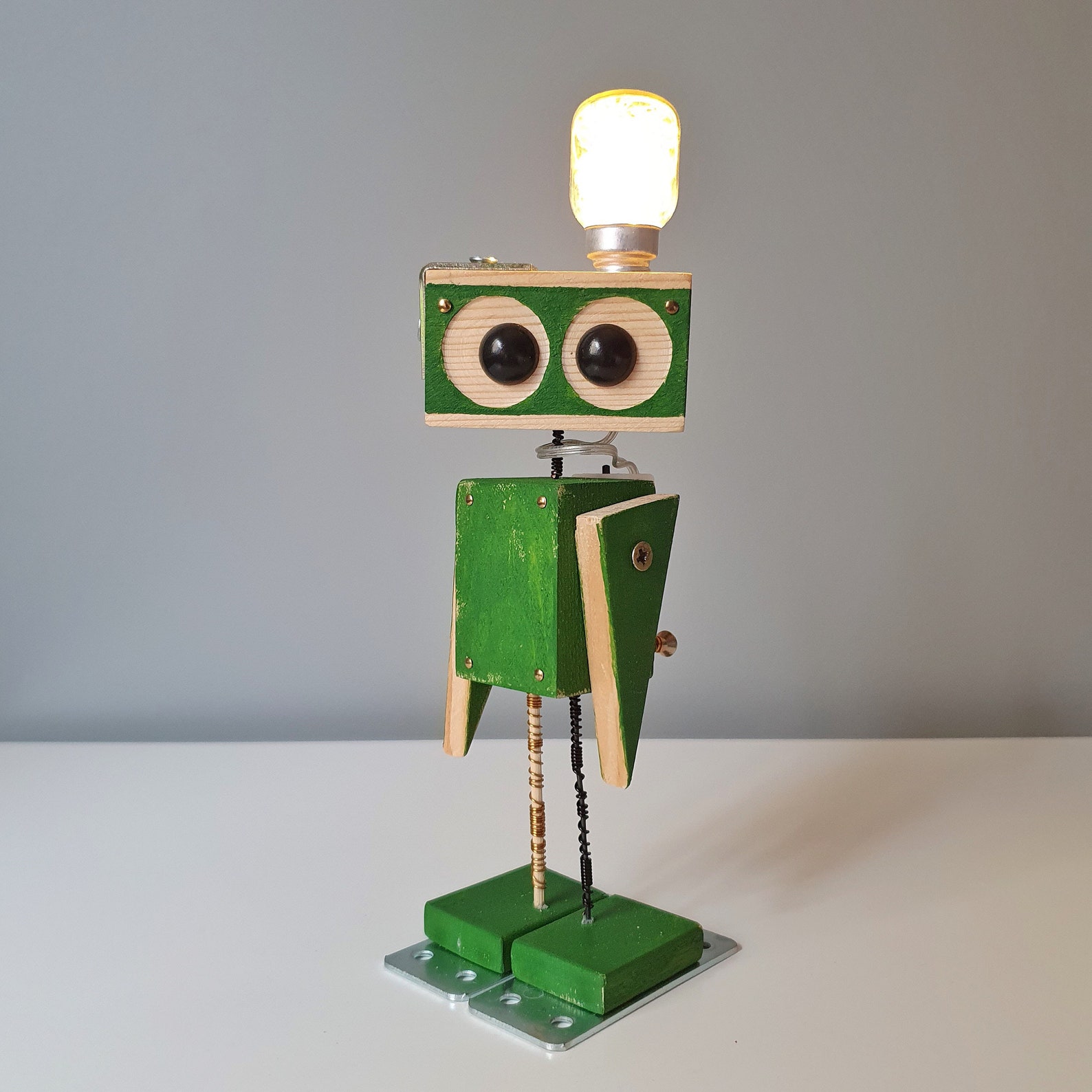 Steampunk Decor, Robot Toy, College Student Gift, Steampunk Robot, Dorm ...