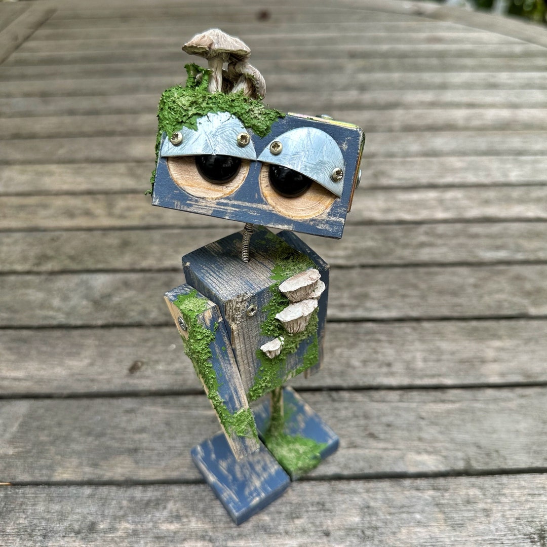 Steampunk Decor, Robot Toy, College Student Gift, Steampunk Robot, Dorm ...
