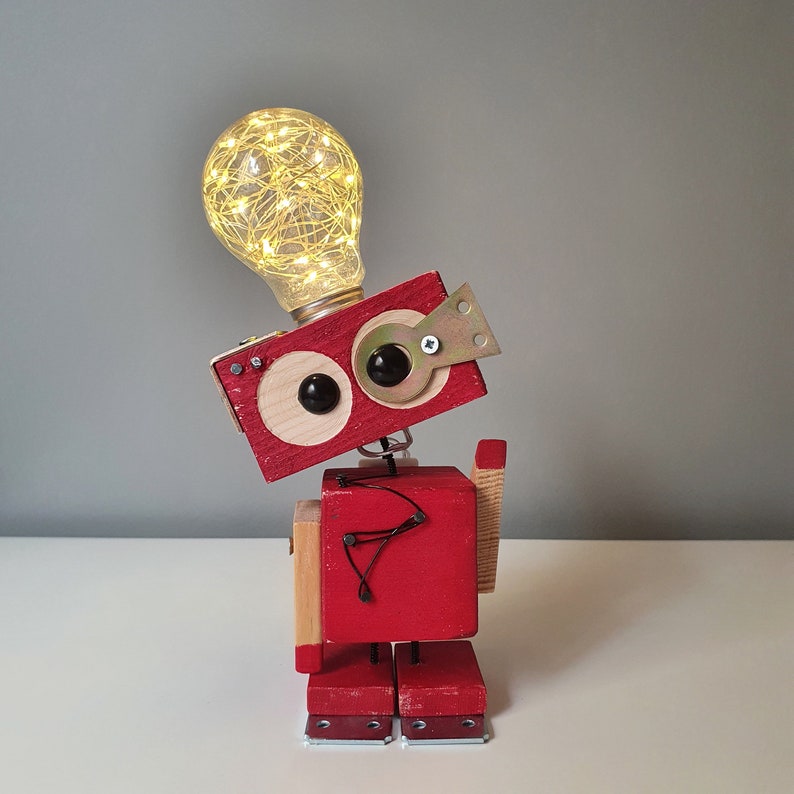 Steampunk Decor, Robot Toy, College Student Gift, Steampunk Robot, Dorm ...