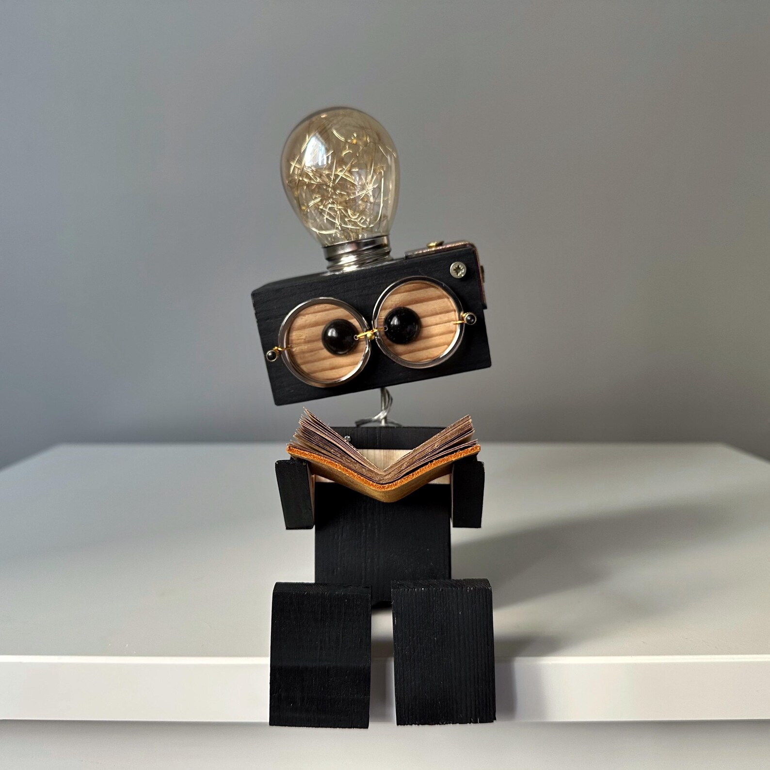 Steampunk Decor, Robot Toy, College Student Gift, Steampunk Robot, Dorm ...