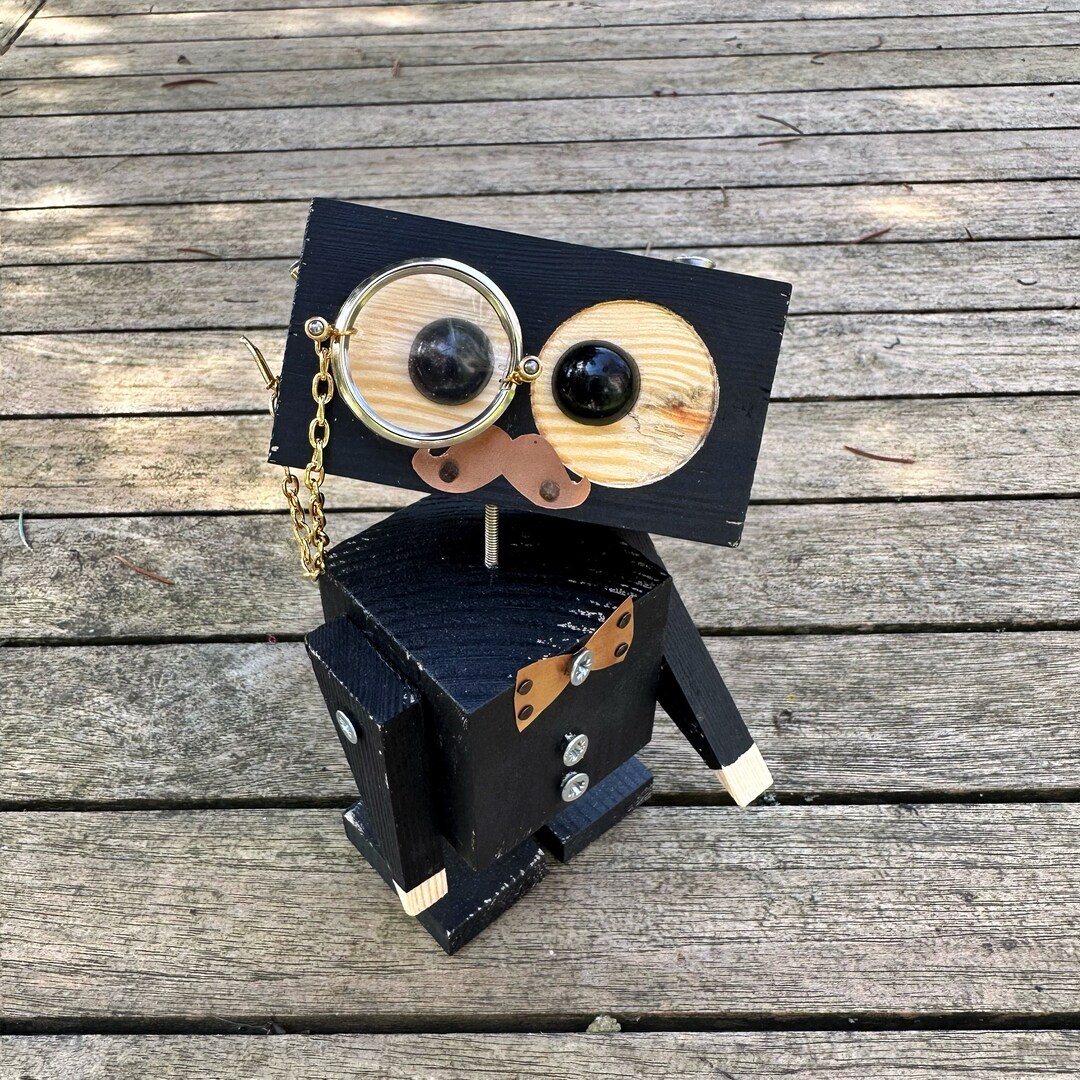 Steampunk Decor, Robot Toy, College Student Gift, Steampunk Robot, Dorm ...