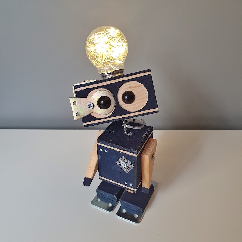 Steampunk Decor, Robot Toy, College Student Gift, Steampunk Robot, Dorm ...