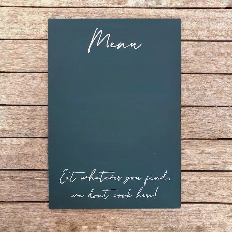 Menu Chalkboard - Etsy