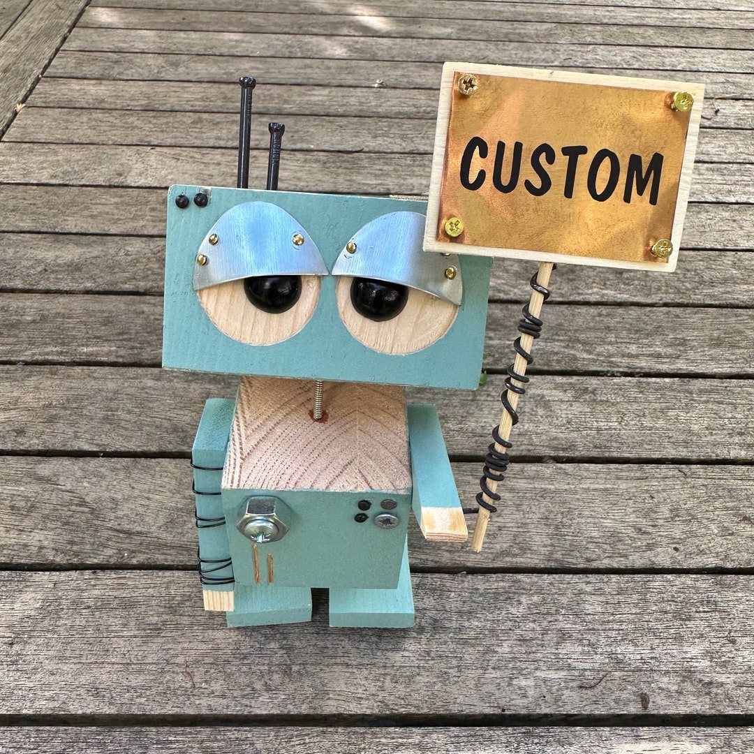 Steampunk Decor, Robot Toy, College Student Gift, Steampunk Robot, Dorm ...