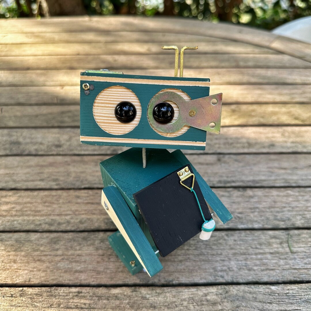 Steampunk Decor, Robot Toy, College Student Gift, Steampunk Robot, Dorm ...