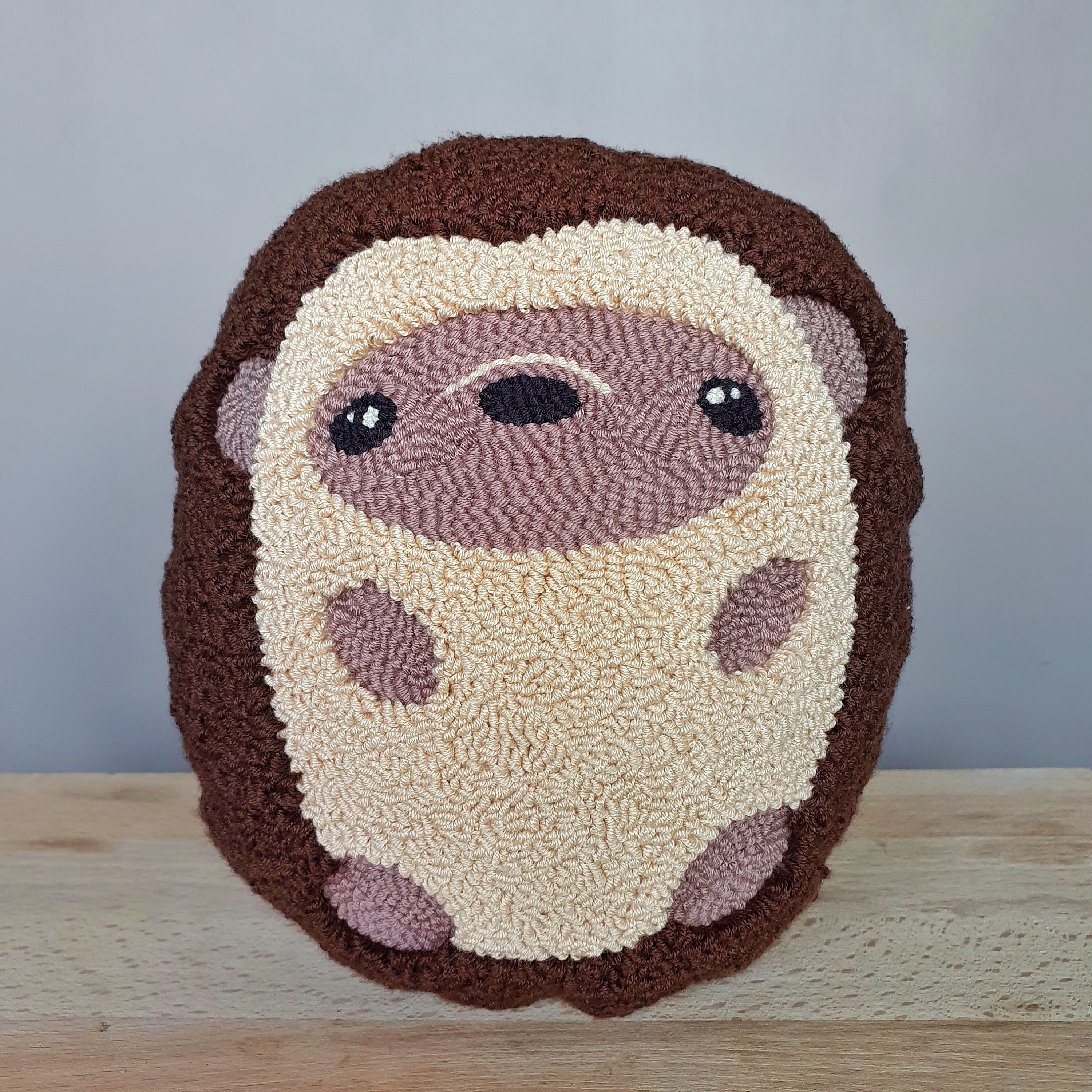 Punch Needle Pillow Tuft Pillow Dorm Room Decor College - Etsy