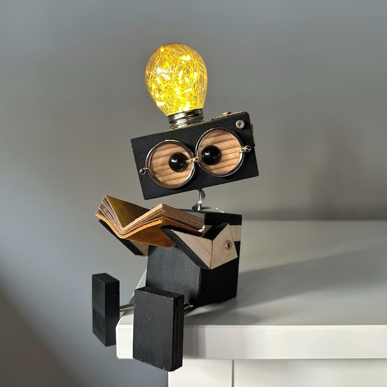 Steampunk Decor, Robot Toy, College Student Gift, Steampunk Robot, Dorm ...