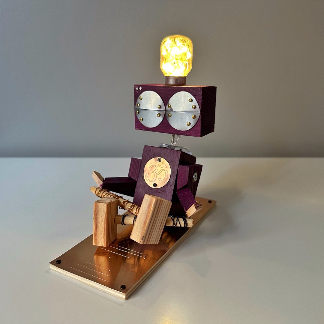 Steampunk Decor, Robot Toy, College Student Gift, Steampunk Robot, Dorm ...