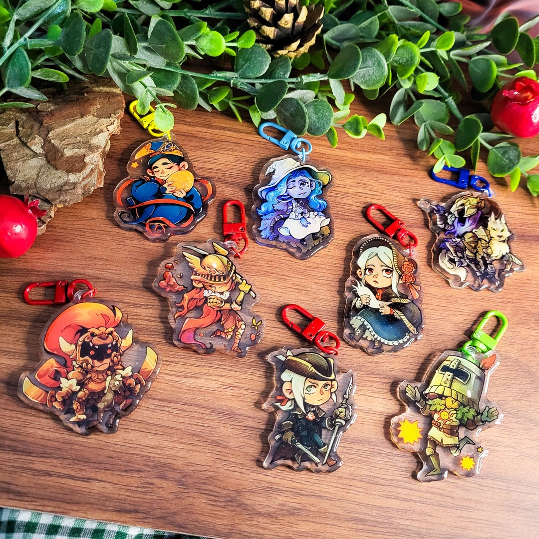 OFFER Soulsborne 7cm Keychains Elden Ring, Dark Souls, Bloodbone ...