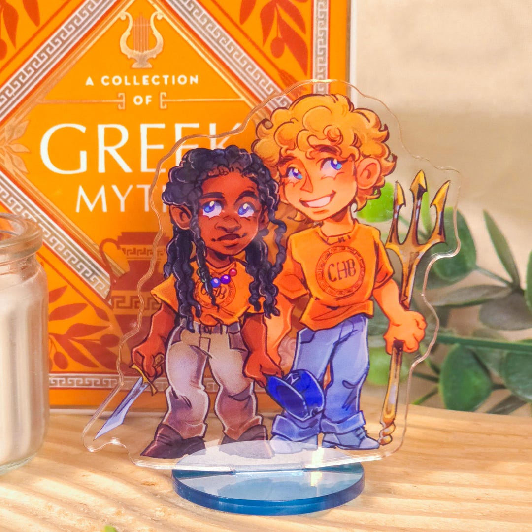 Percy Jackson Acrylic Mini Standees | Percy & Annabeth | Percy Jackson ...