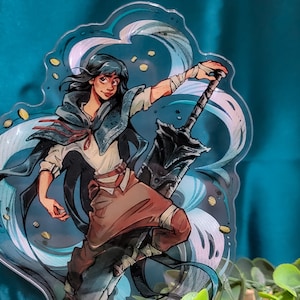 Mistborn Kelsier Vin Standee 15cm Cosmere Book Merch Mistborn 1st Era ...